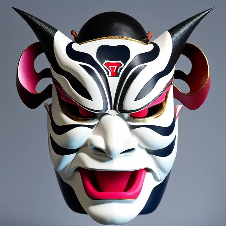 Japanese Hannya Masks Stable Diffusion Prompt | PromptBase