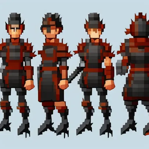 Character Sprite Sheets Stable Diffusion Prompt | PromptBase