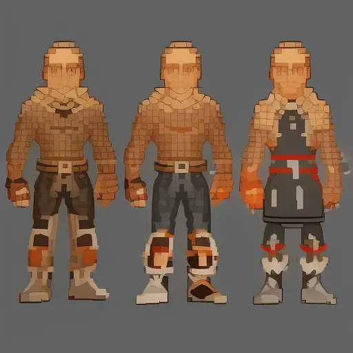 Character Sprite Sheets Stable Diffusion Prompt | PromptBase