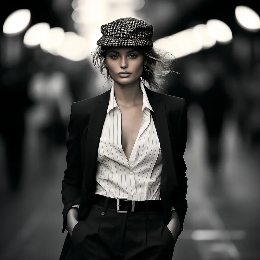 Supermodel Spotlights Midjourney Prompt | PromptBase