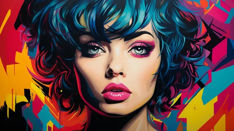 Bold And Bright Pop Art Midjourney Prompt | PromptBase