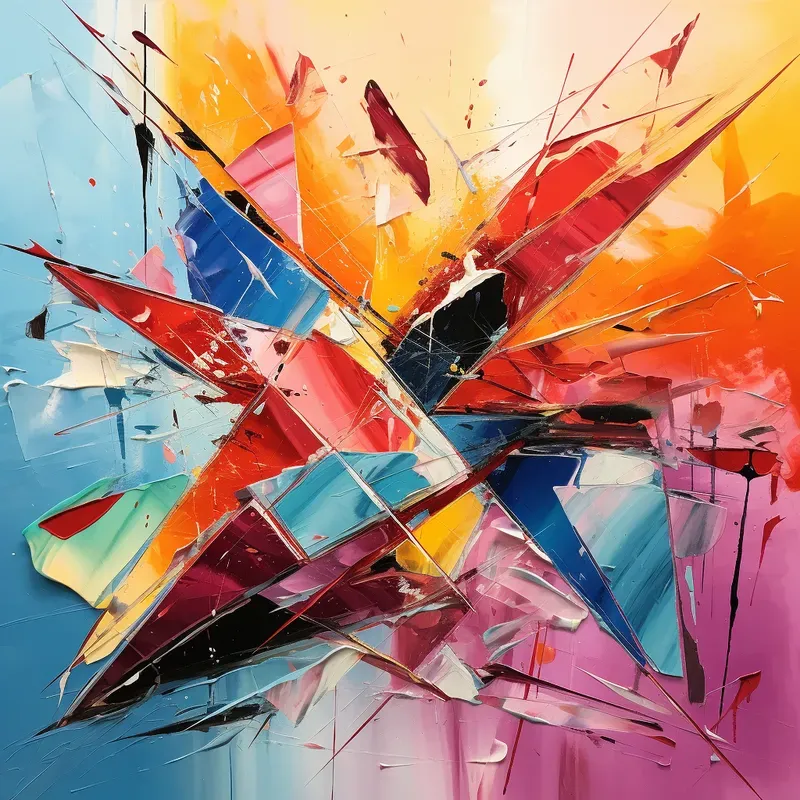 Prismatic Abstracts Midjourney Prompt | PromptBase