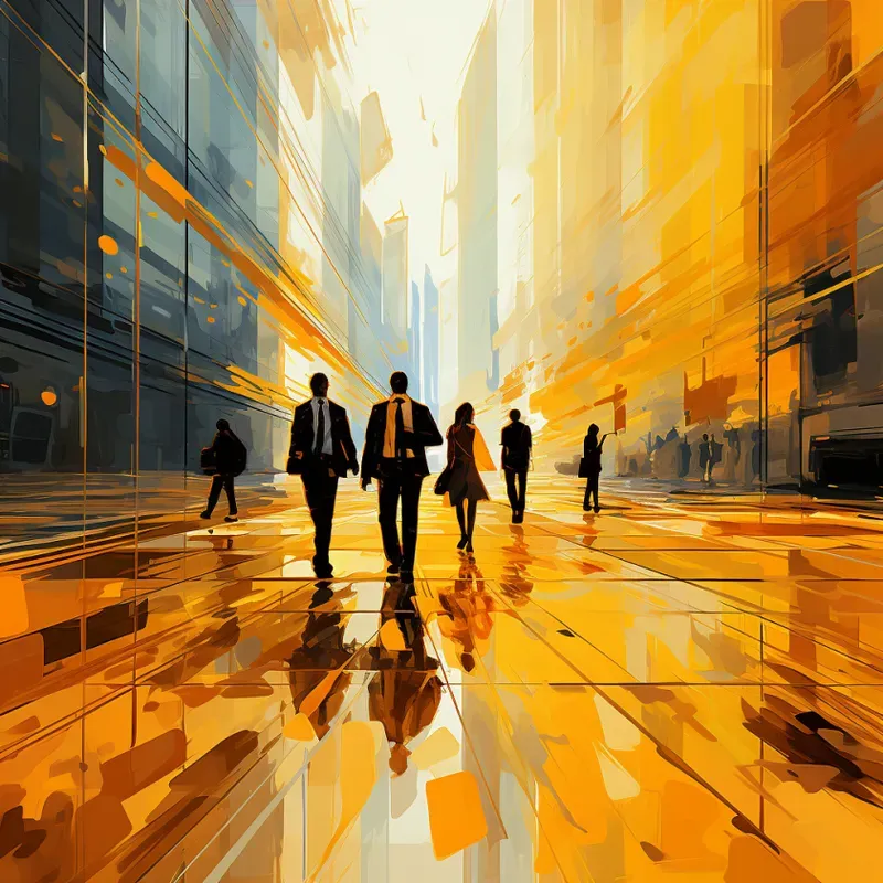 Corporate Abstracts Midjourney Prompt | PromptBase
