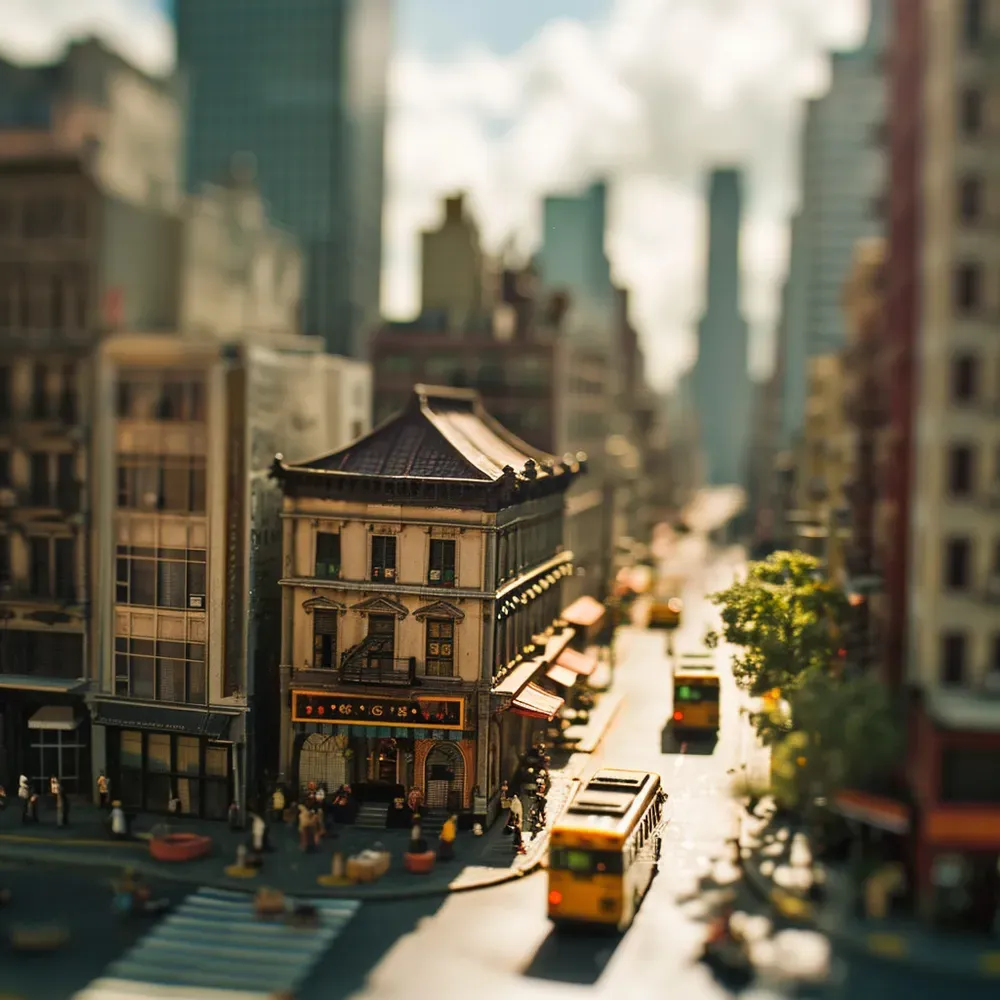 Tiny Cityscapes Midjourney Prompt | PromptBase