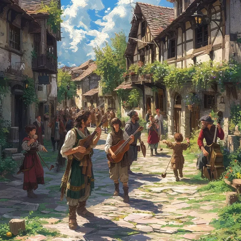 Medieval Daily Rhythms Midjourney Prompt | PromptBase