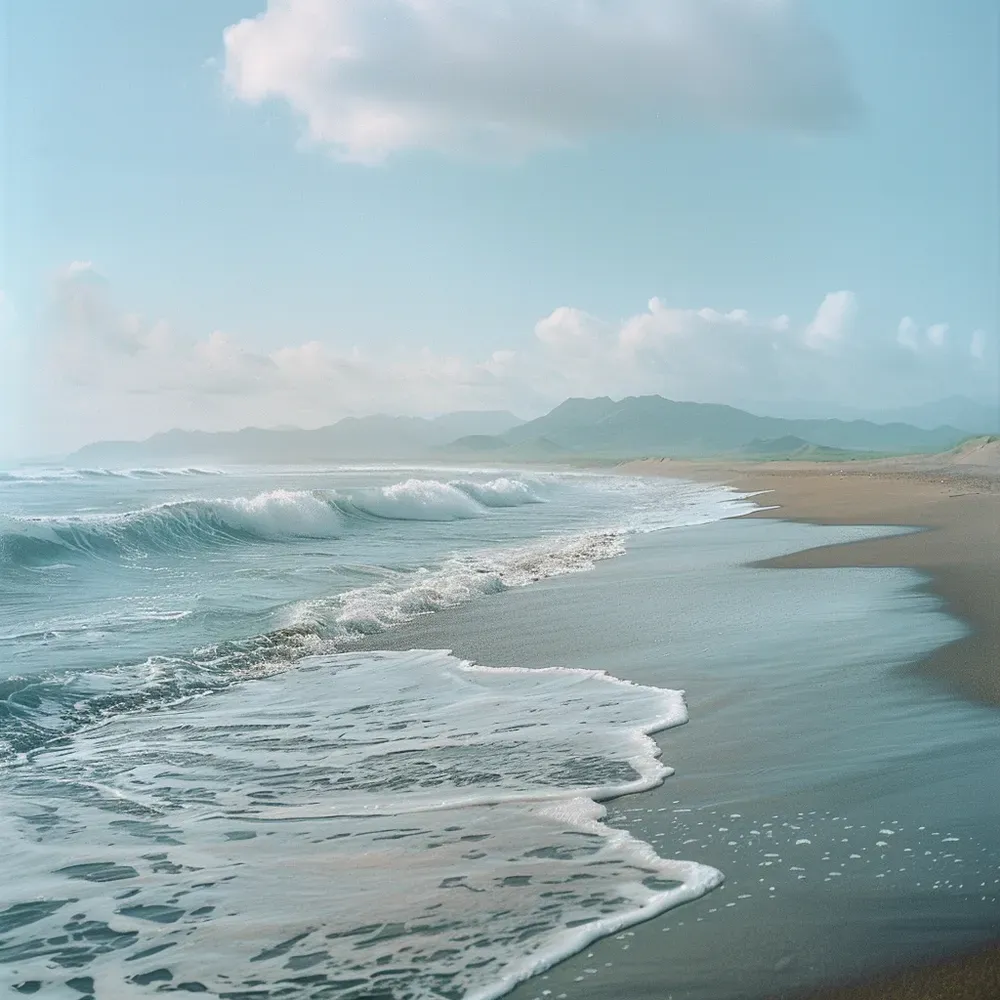 Beach Serenities Midjourney Prompt | PromptBase