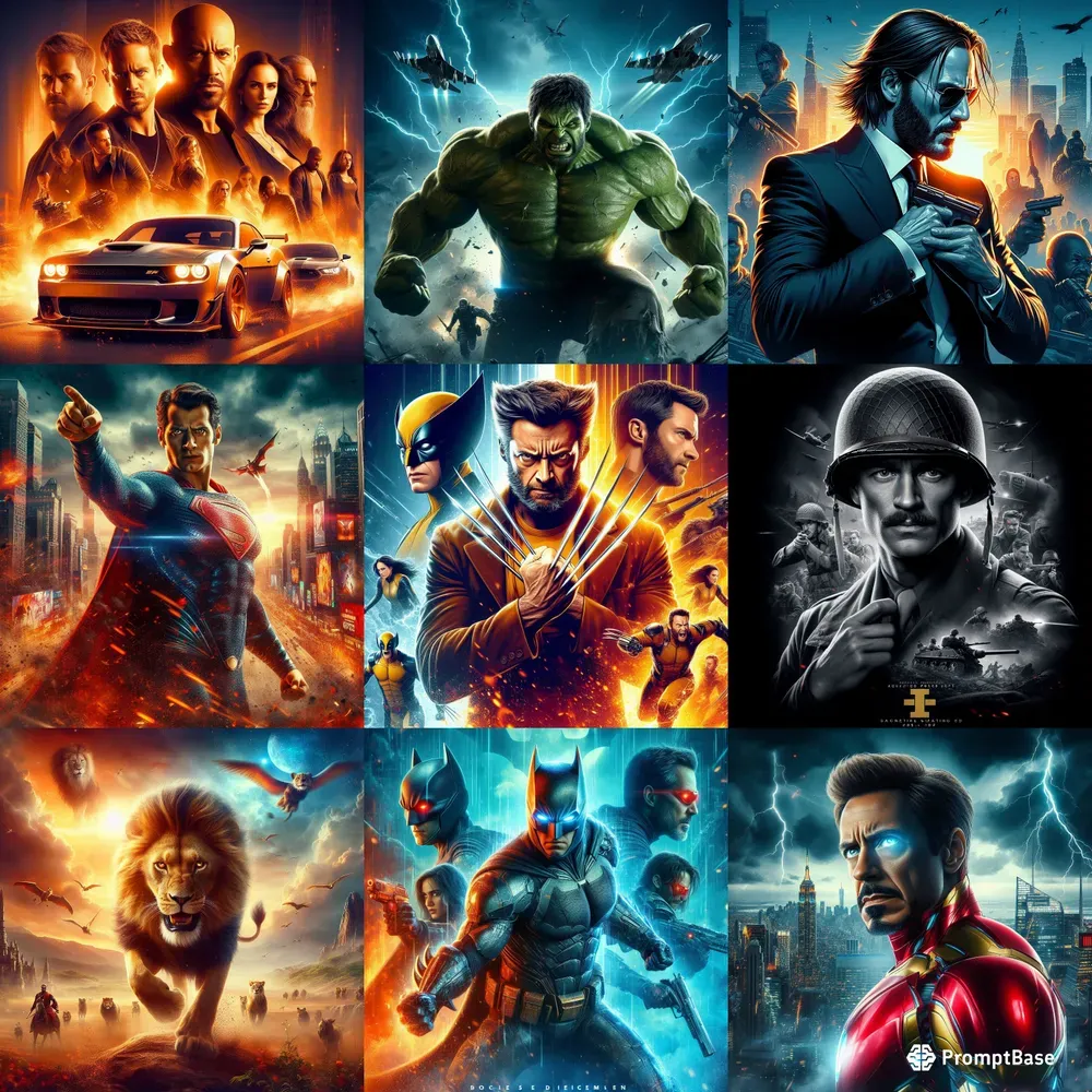 Iconic Poster Generator DALL·E Prompt | PromptBase