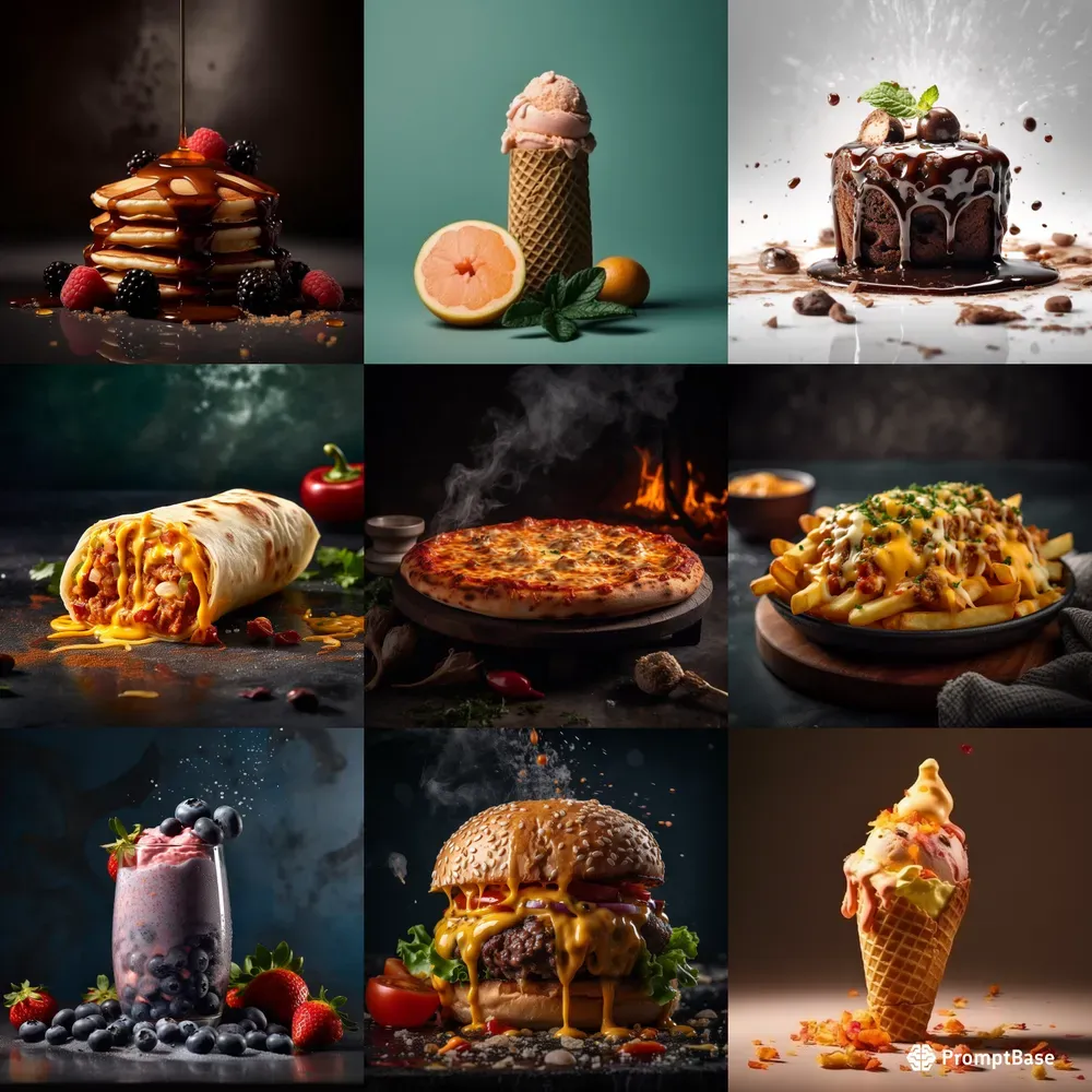 Restaurant Style Food Photography Midjourney Prompt | PromptBase