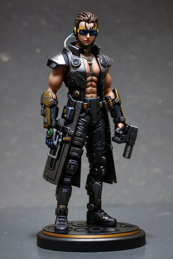Cyberpunk Miniatures Leonardo Ai Prompt | PromptBase