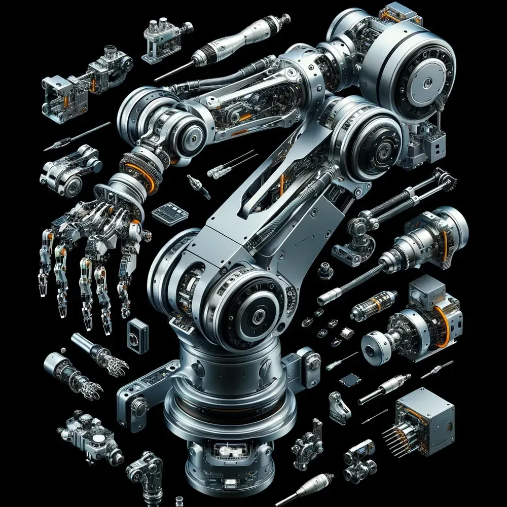 Exploded Views Of Objects With Parts DALL·E Prompt | PromptBase