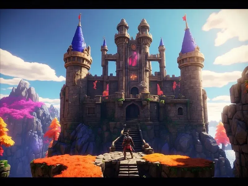 Videogame Screenshots 3rd Person Views Leonardo Ai Prompt | PromptBase