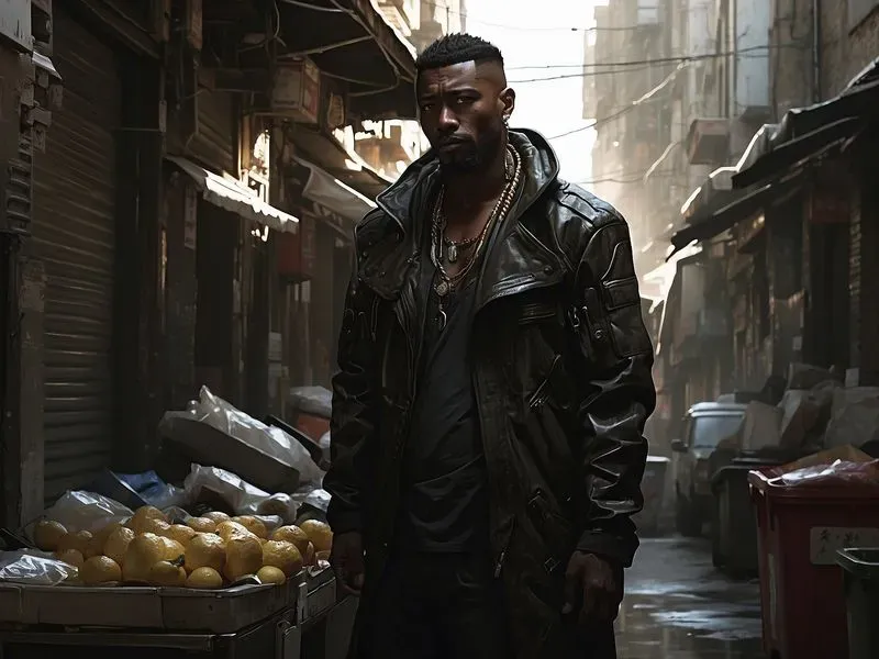 Dystopian Environment Character Artworks Leonardo Ai Prompt | PromptBase