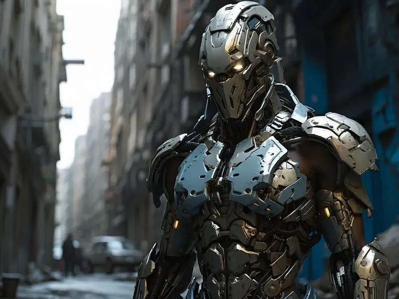 Dystopian Environment Character Artworks Leonardo Ai Prompt | PromptBase