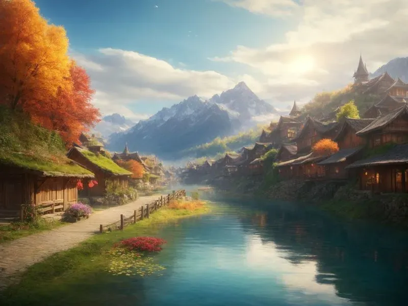 Fantasy World Animation Stills Leonardo Ai Prompt | PromptBase