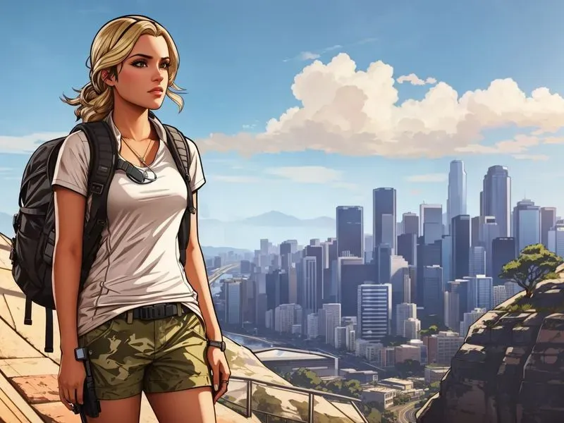 Grand Theft Auto 5 Loading Screens Leonardo Ai Prompt | PromptBase