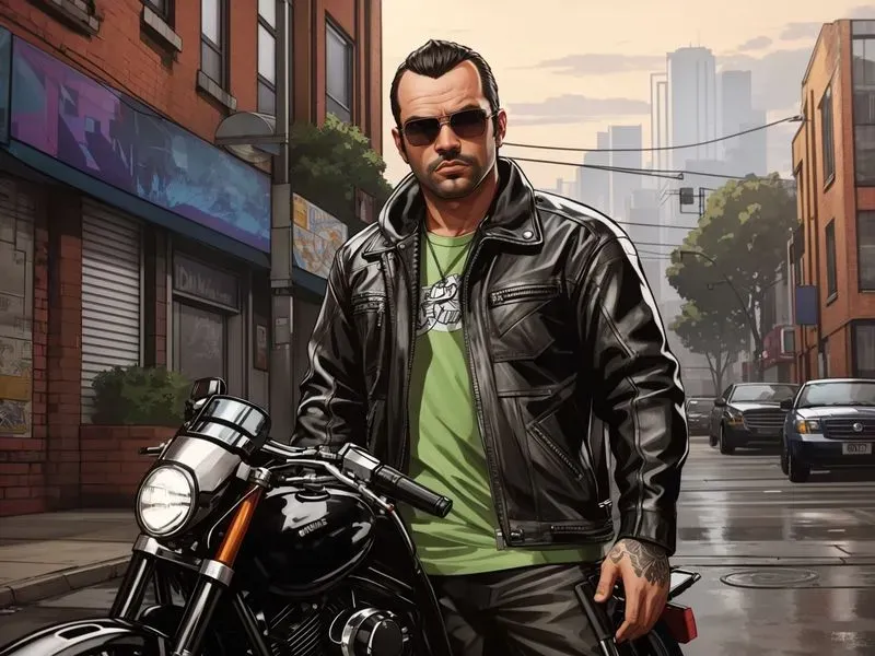 Grand Theft Auto 5 Loading Screens Leonardo Ai Prompt | PromptBase
