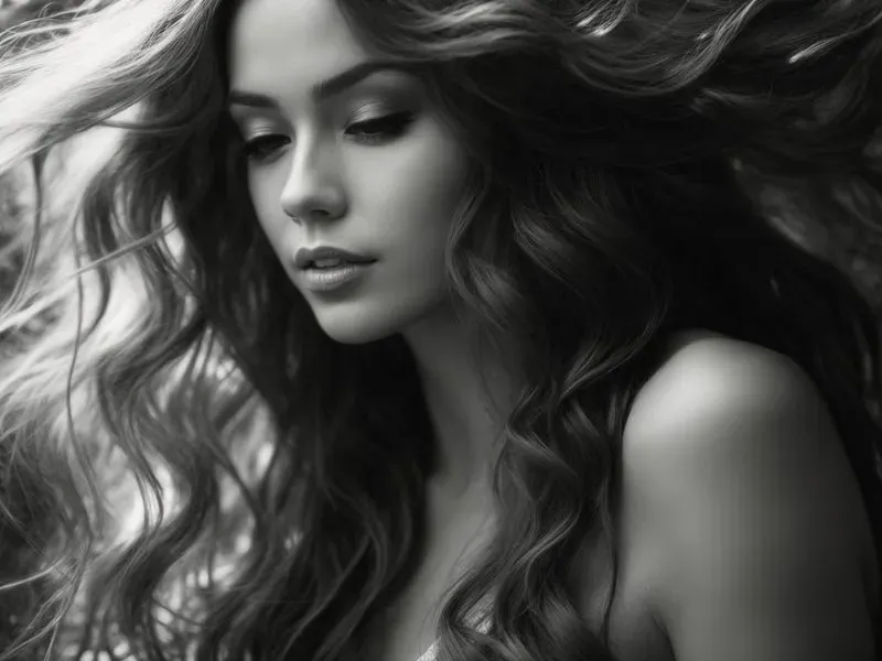 Hyper Realistic Grayscale Portraits Leonardo Ai Prompt | PromptBase