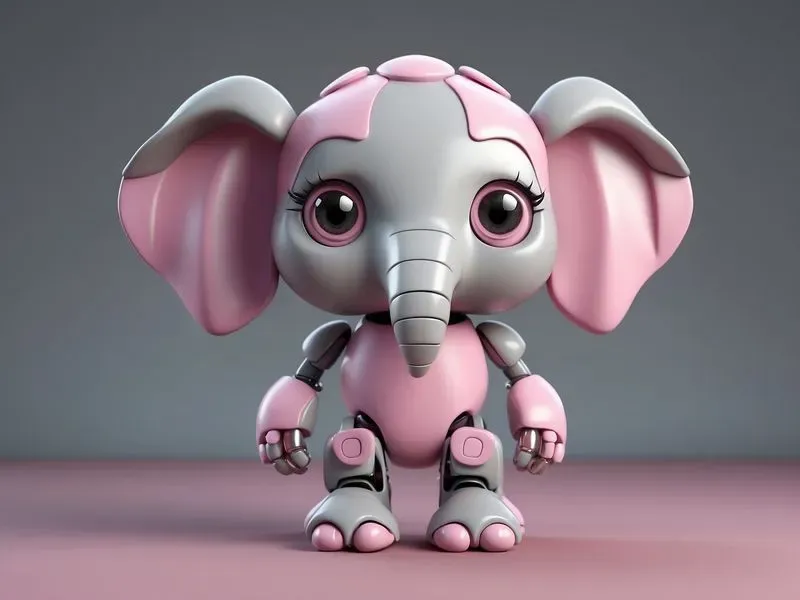 Cute 3D Robot Animals Leonardo Ai Prompt | PromptBase