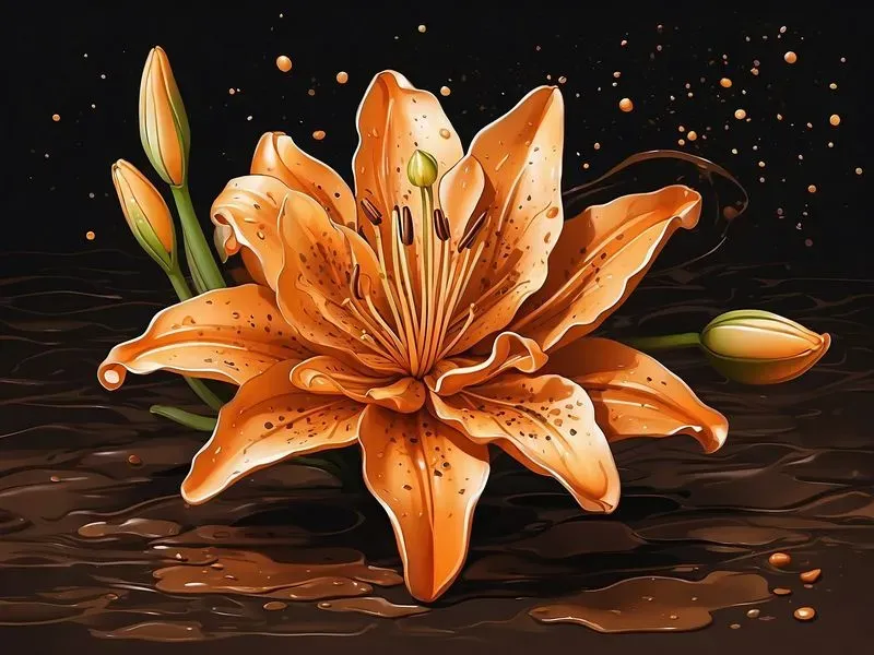 Starry Flower Art Designs Leonardo Ai Prompt | PromptBase