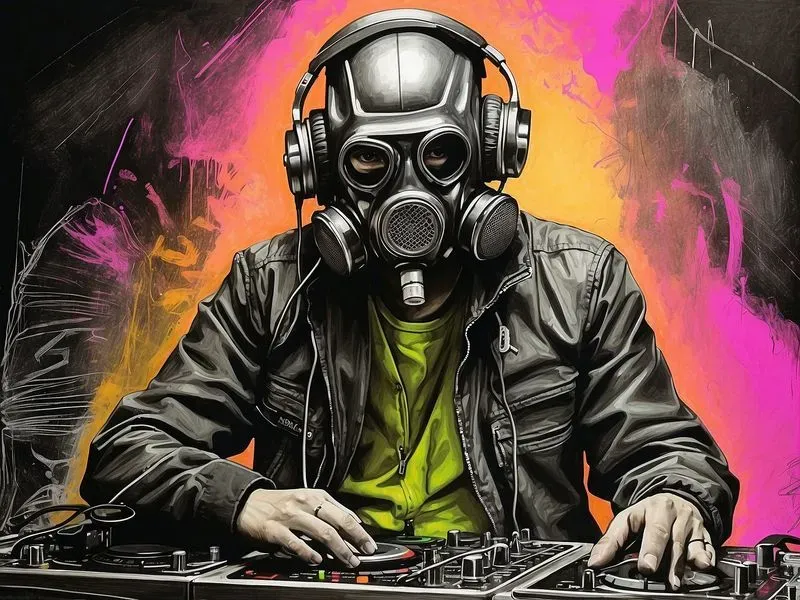 Toxic Punk Character Illustration Art Leonardo Ai Prompt | PromptBase