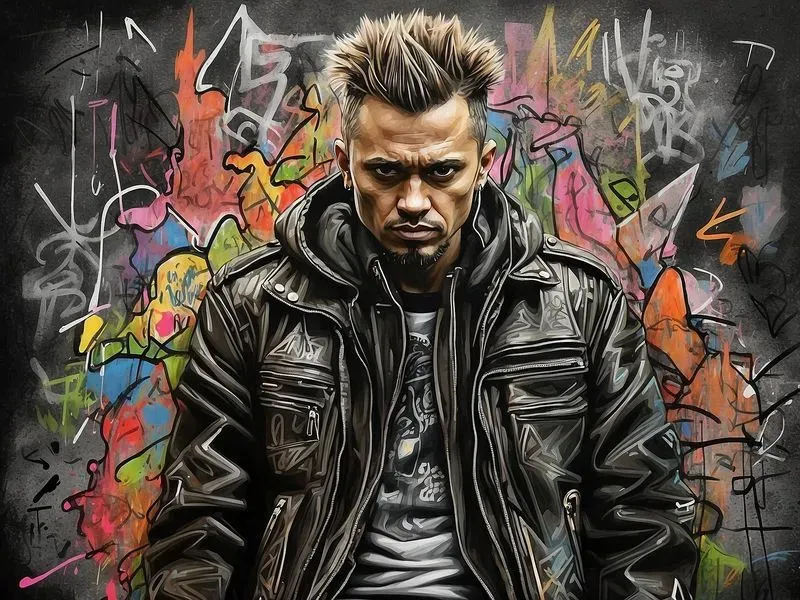 Toxic Punk Character Illustration Art Leonardo Ai Prompt | PromptBase