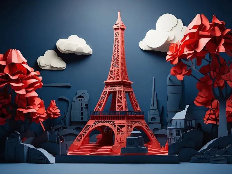 Iconic Structures Paper Buildings Leonardo Ai Prompt | PromptBase