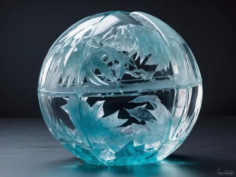 Translucent Ice Sculpture Artworks Leonardo Ai Prompt | PromptBase