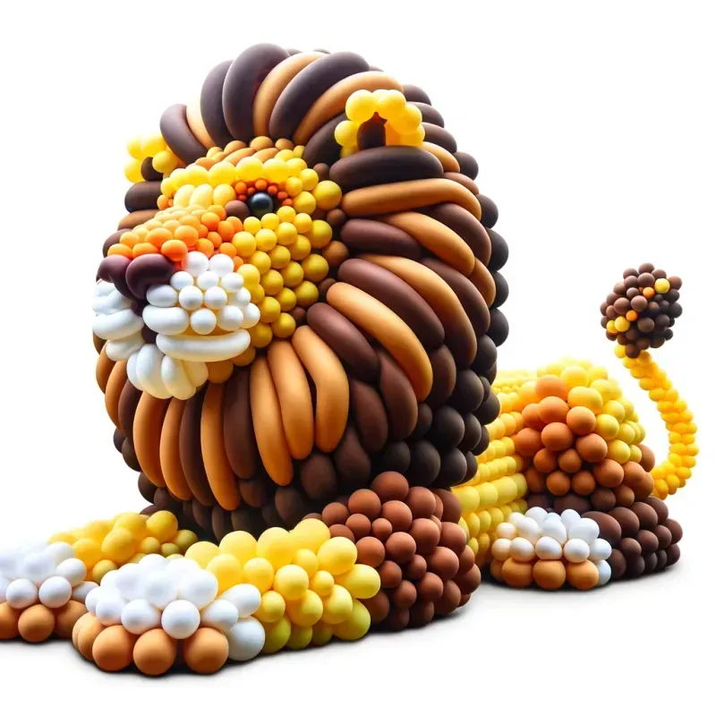 Colorful Balloon Art DALL·E Prompt | PromptBase