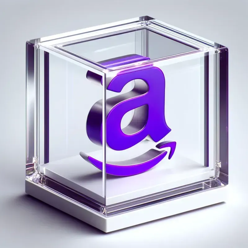 3D Company Logos In Transparent Cubes DALL·E Prompt | PromptBase