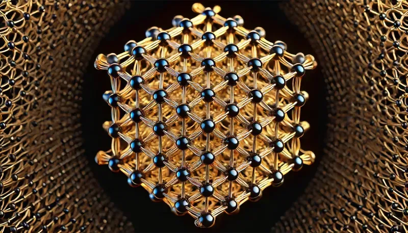 Tiny Molecular Wire Art DALL·E Prompt | PromptBase