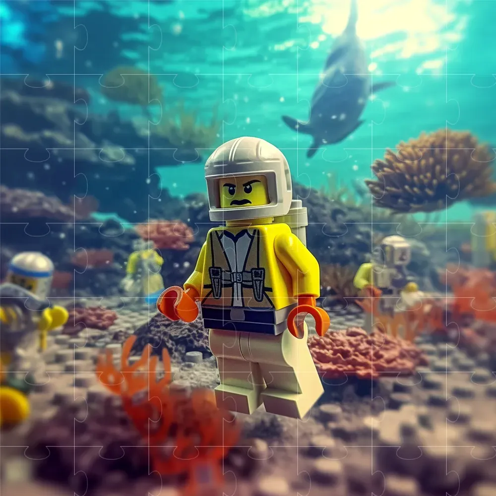 Layouts Of Lego Situations Midjourney Prompt | PromptBase