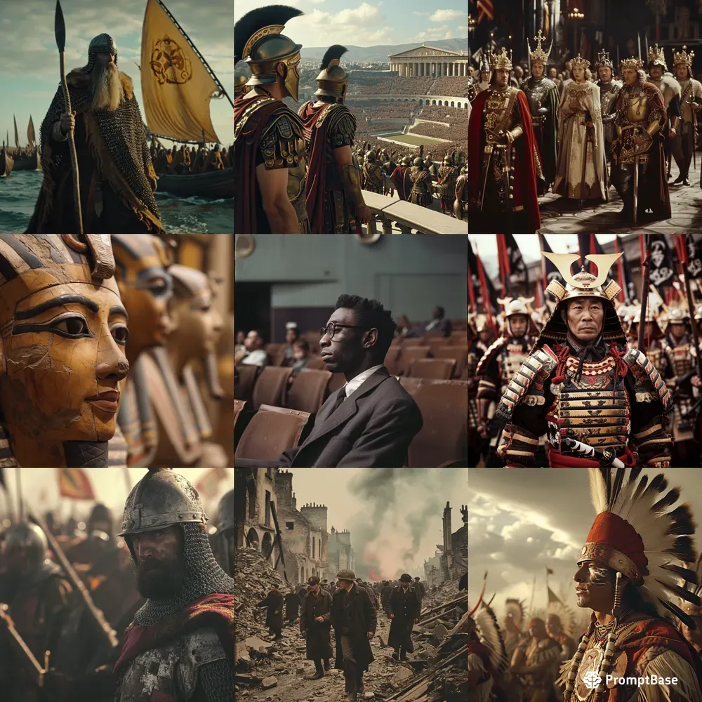 Historical Chronicles Midjourney Prompt | PromptBase