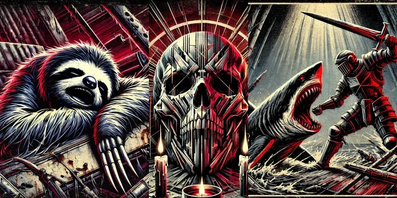 Dark 90s Poster Generator App | PromptBase