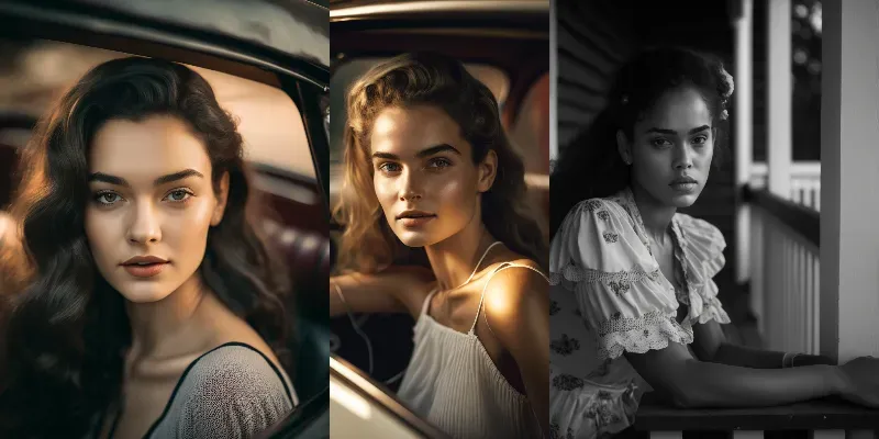 Life-like Women Portraits Midjourney Prompt | PromptBase