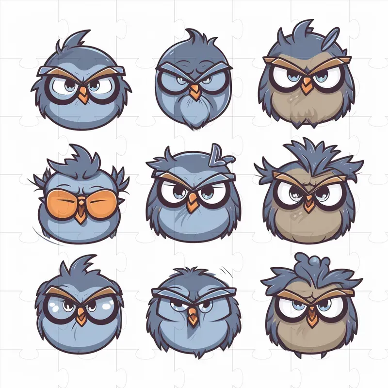 Simple Twitch Emote Illustrations Midjourney Prompt | PromptBase
