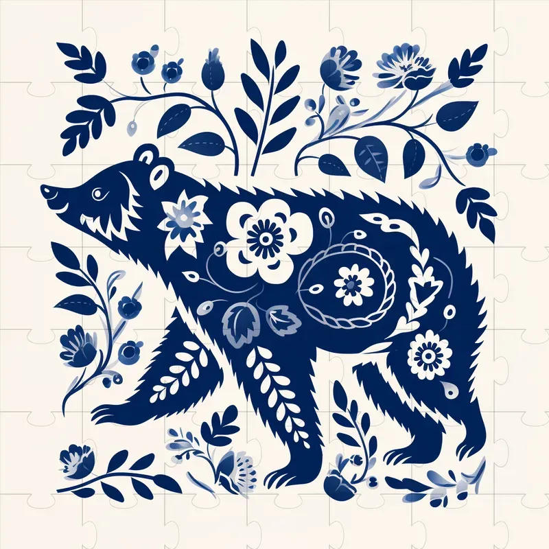 Danish Nordic Traditional Folk Patterns Midjourney Prompt | PromptBase