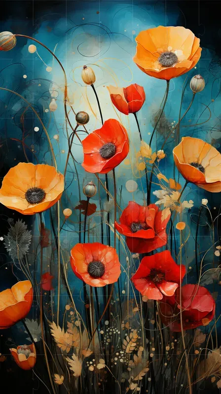 Bright Colors And Geometric Shapes Midjourney Prompt | PromptBase