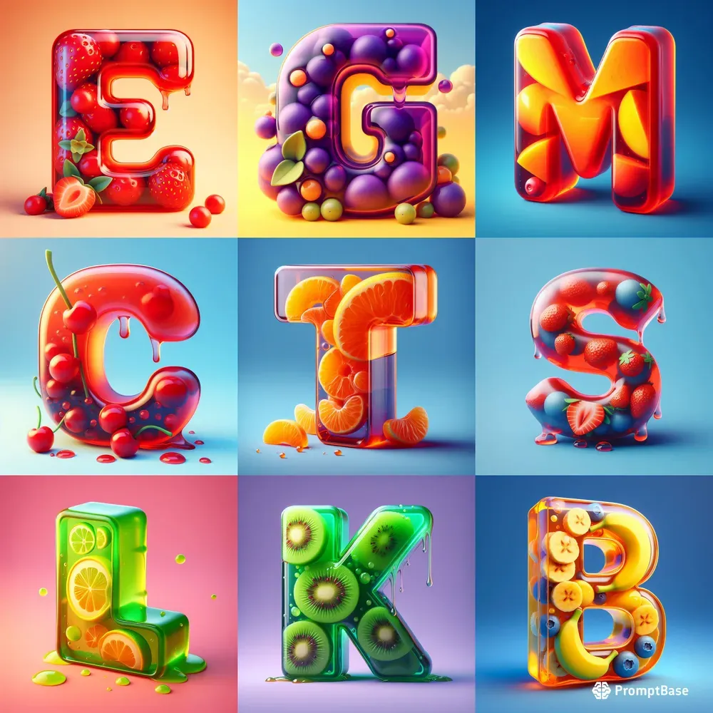 Jellygraphies DALL·E Prompt | PromptBase