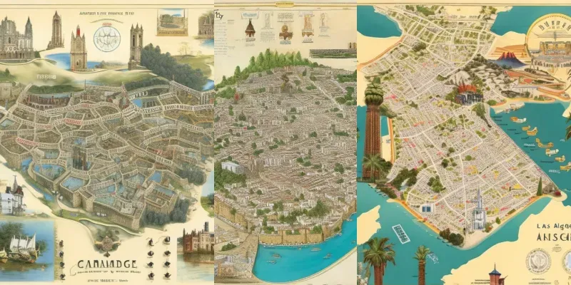 Ancient City Maps Leonardo Ai Prompt | PromptBase