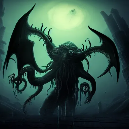 Lovecraft Monsters Stable Diffusion Prompt | PromptBase