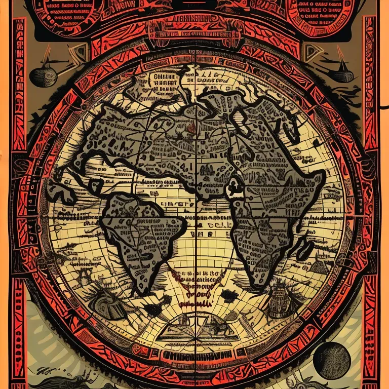 Ancient Maps Stable Diffusion Prompt | PromptBase