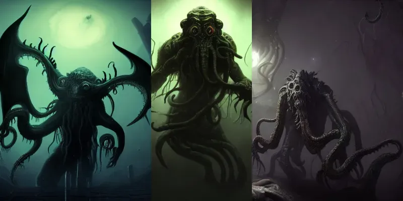 Lovecraft Monsters Stable Diffusion Prompt | PromptBase