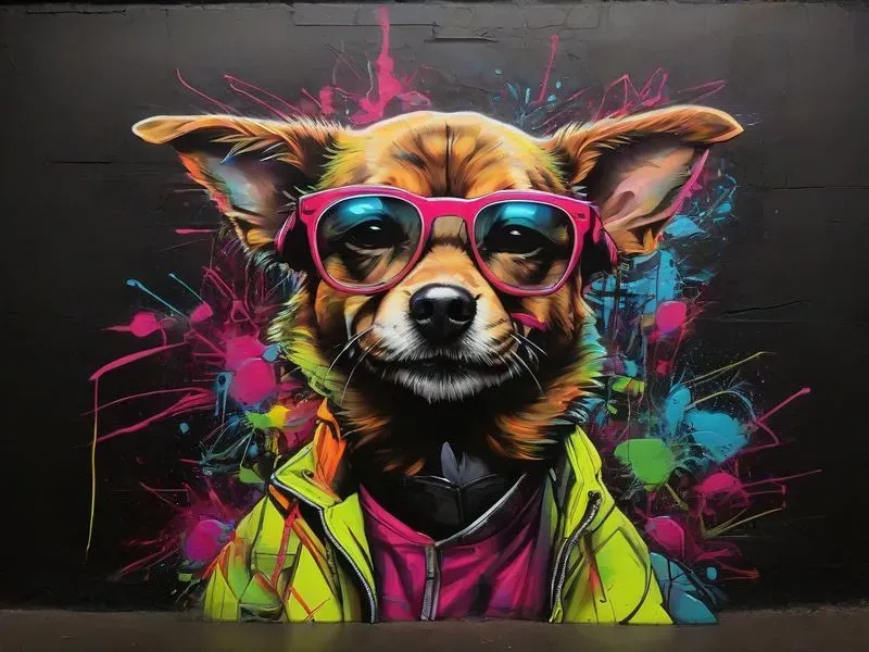 Graffiti Animals Leonardo Ai Prompt | PromptBase