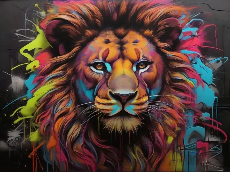 Graffiti Animals Leonardo Ai Prompt | PromptBase