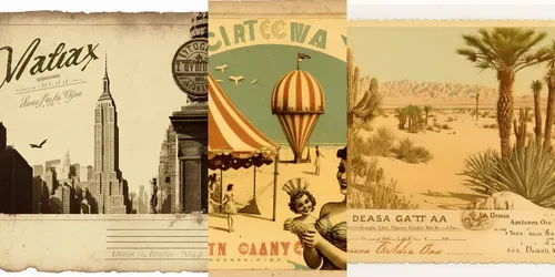 Historical Vintage 1800s Postcards Midjourney Prompt | PromptBase