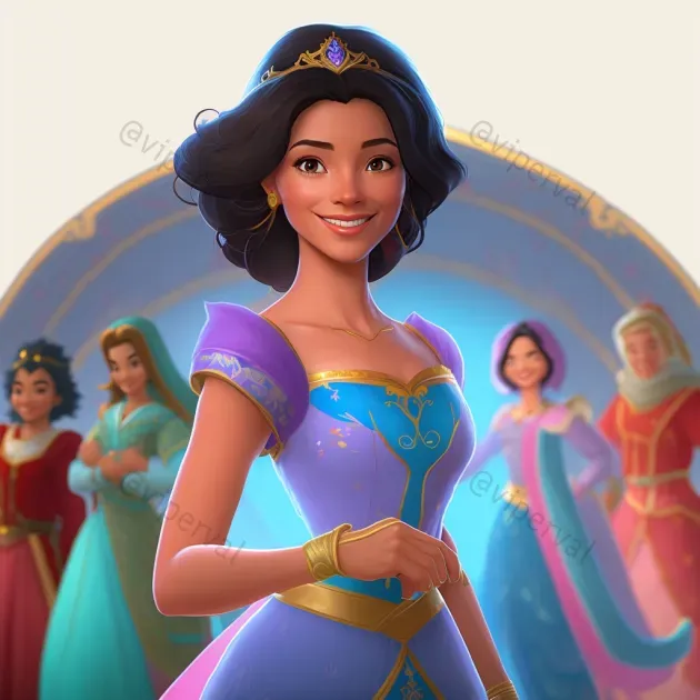 Create Your Own Disney Princess Midjourney Prompt | PromptBase