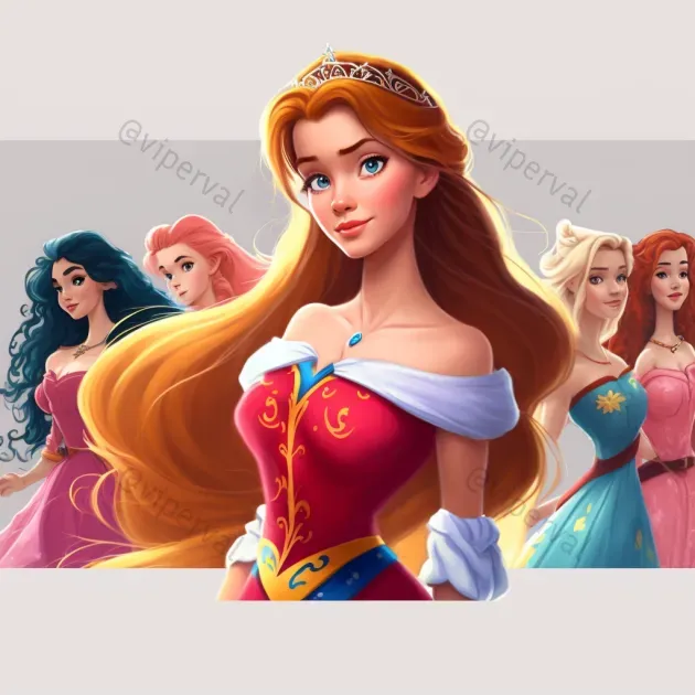 Create Your Own Disney Princess Midjourney Prompt | PromptBase