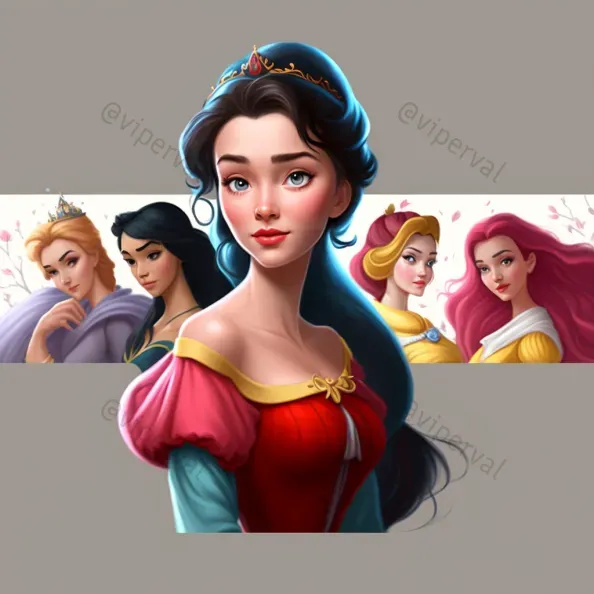 Create Your Own Disney Princess Midjourney Prompt | PromptBase