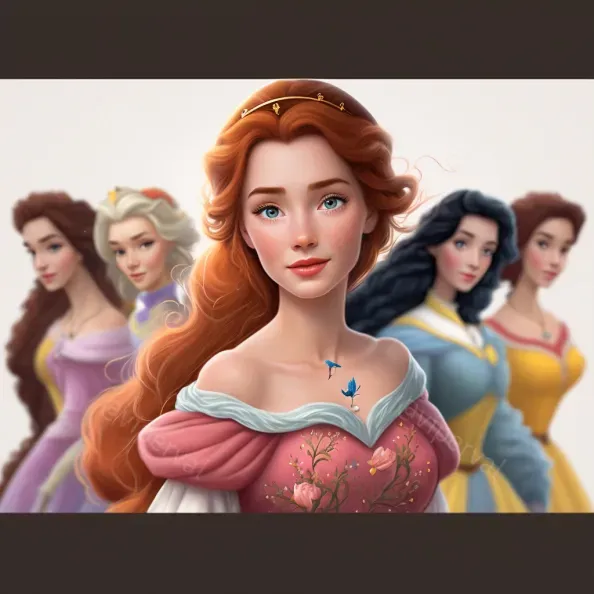 Create Your Own Disney Princess Midjourney Prompt | PromptBase