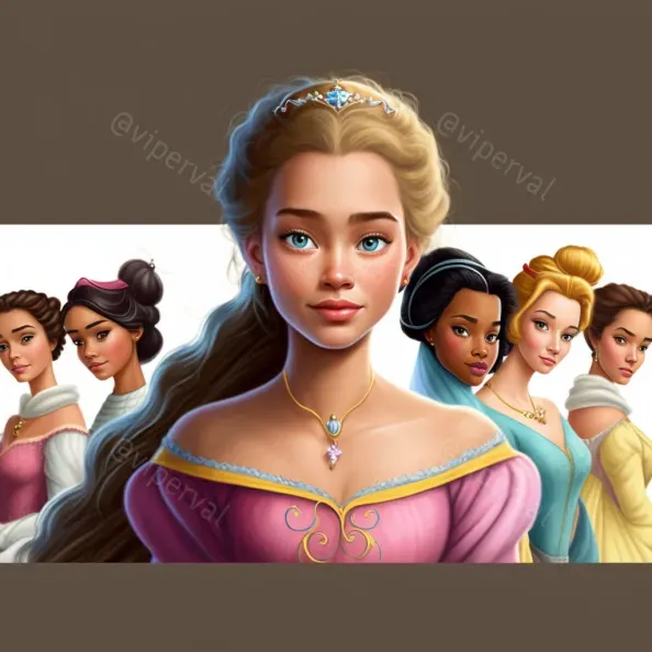 Create Your Own Disney Princess Midjourney Prompt | PromptBase